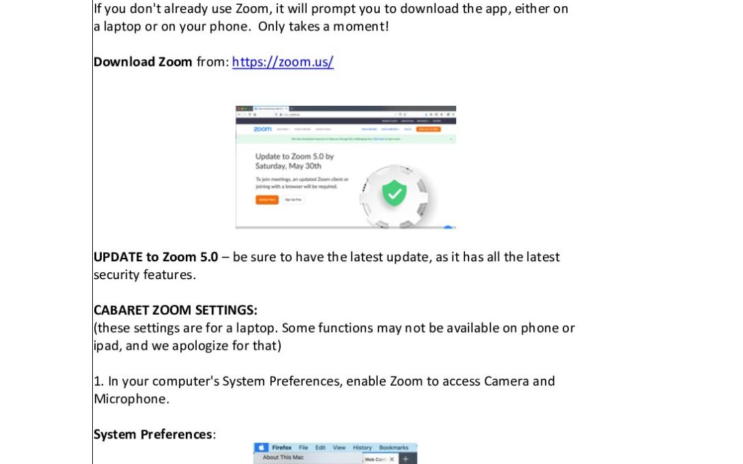 CAOS_ZoomInstructions | CAOS